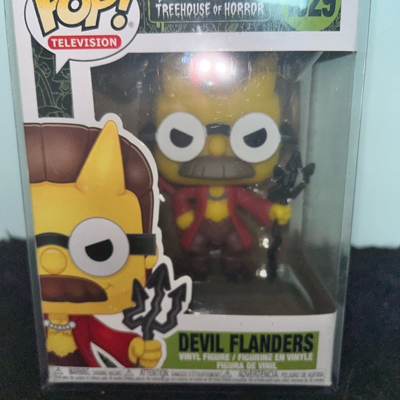 Funko | Other | Funko Treehouse Of Horror Devil Flanders Figure | Poshmark